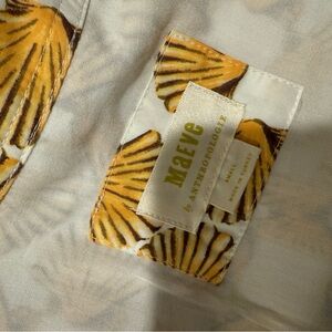 Anthropologie | Dresses | Anthro Seashell Print Mini Dress | Poshmark